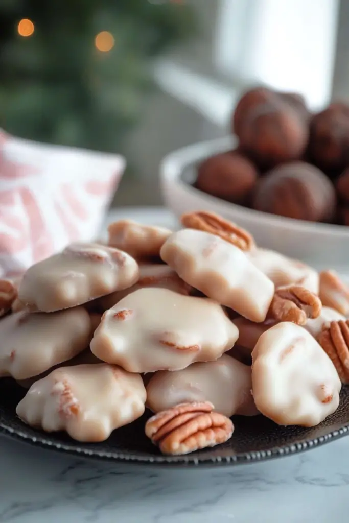 Easy Vanilla Pecan Pralines Recipe - Lizarecipes.com