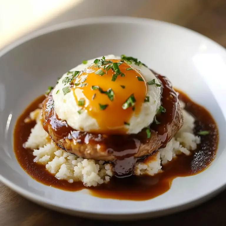 Easy Loco Moco Recipe for a Flavorful Meal - Lizarecipes.com