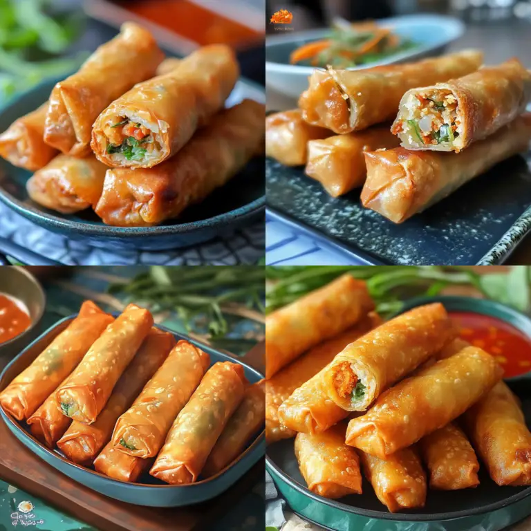 Crispy Air Fryer Spring Rolls