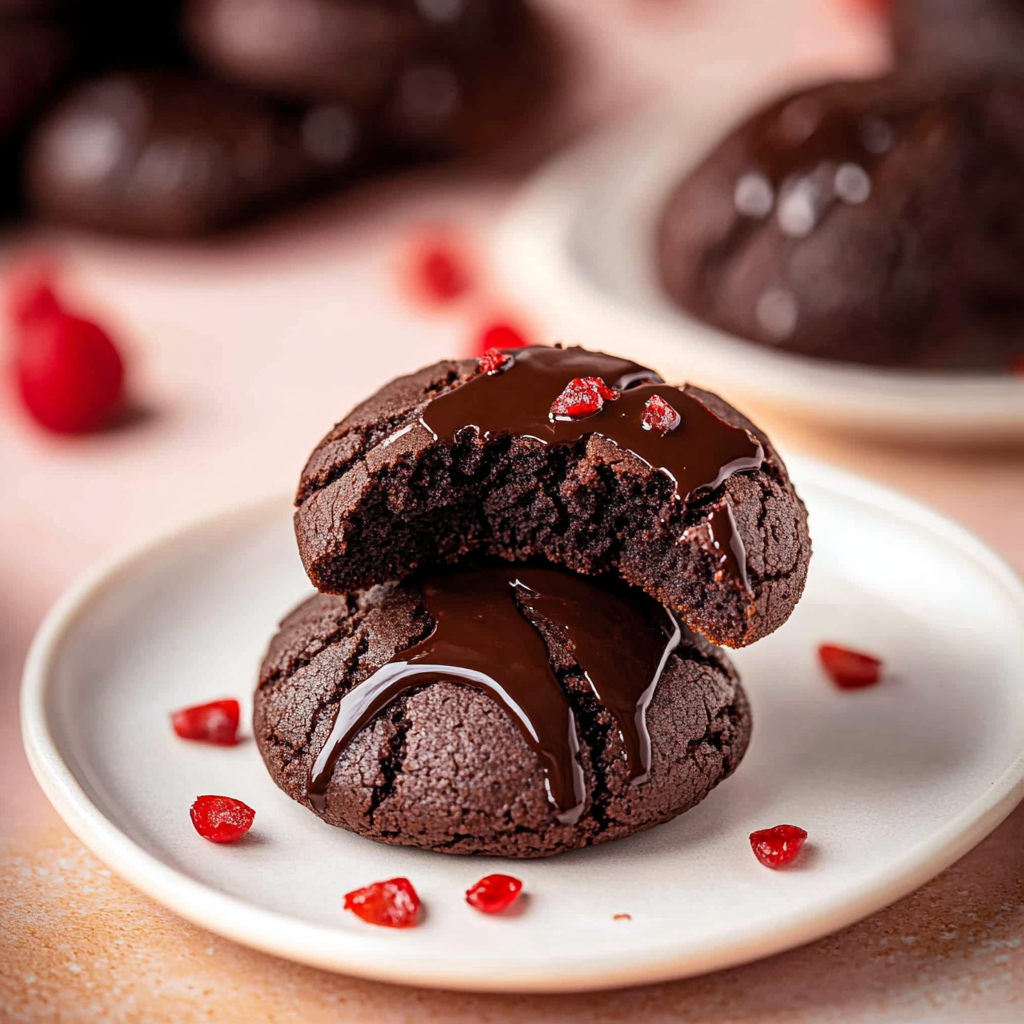 Amazing Chocolate Cherry Cordial Cookies for Delightful Moments