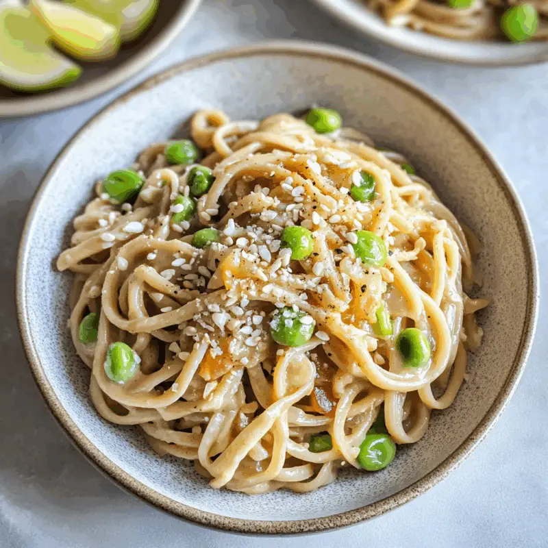 Amazing Creamy Tahini Noodles for Delicious Comfort Food