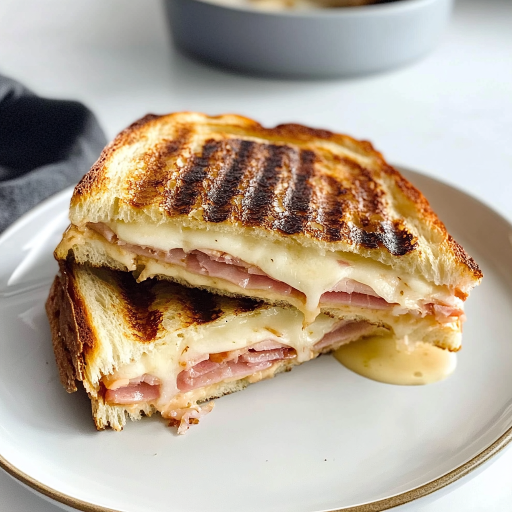 Amazing Ham & Swiss Panini - A Mouthwatering Delight