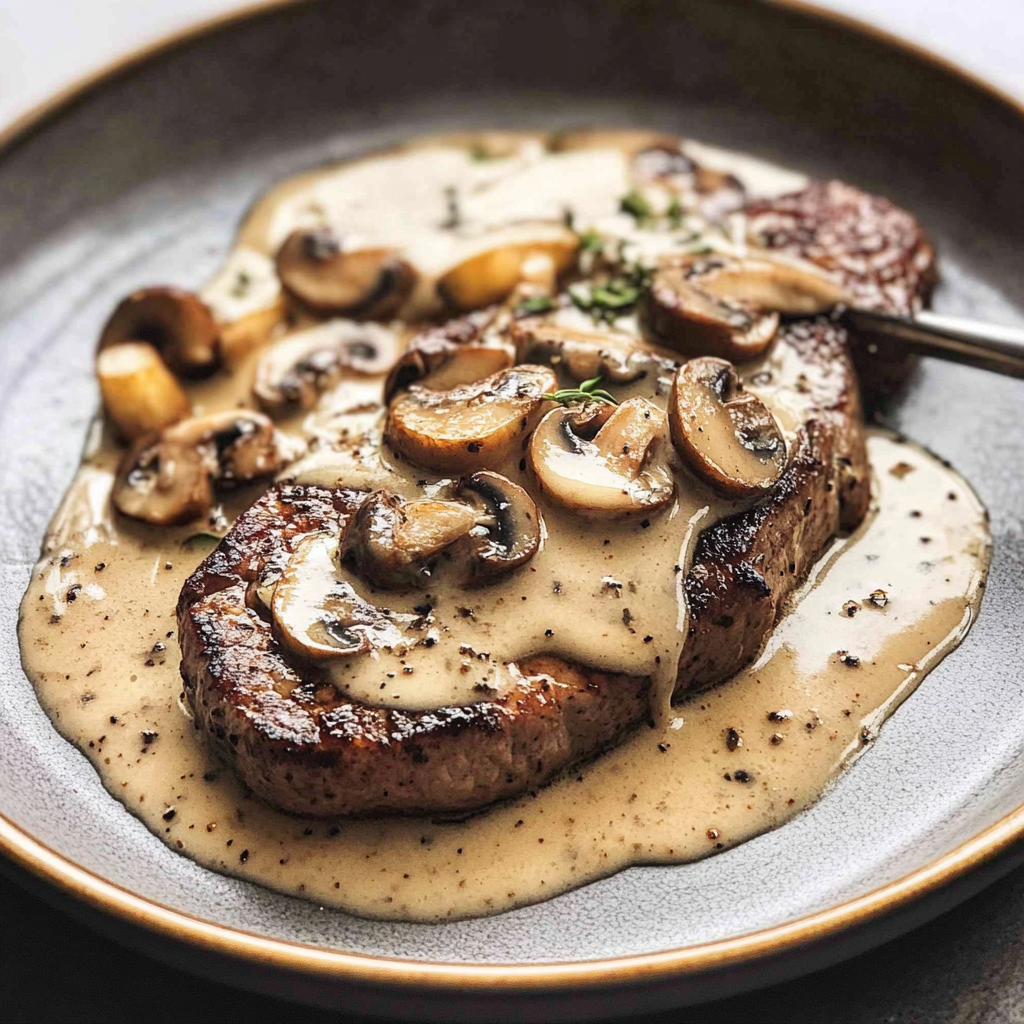 Amazing Steak with Mushroom Sauce for Incredible Flavor